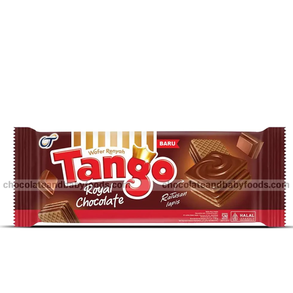 Tango Royal Chocolate Wafer 110gm - chocolateandbabyfoods.com