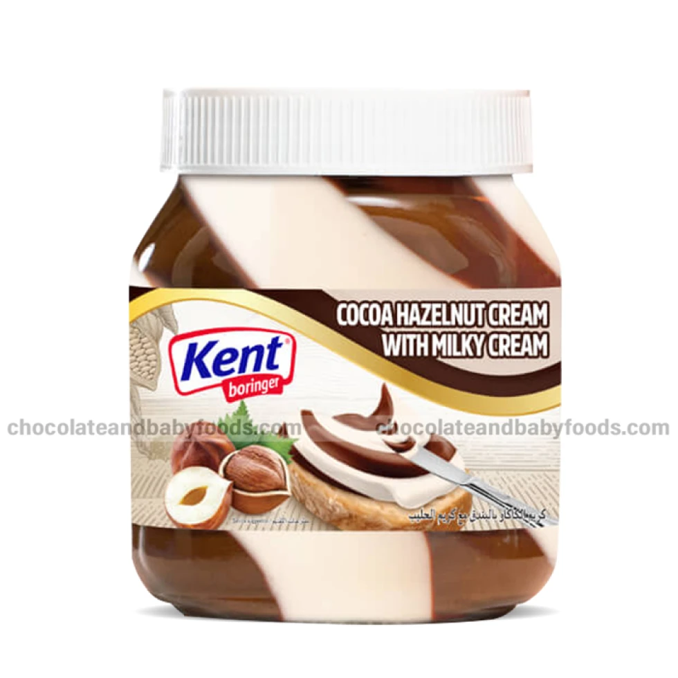 Kent Boringer Cocoa Hazelnut Cream with Milky Cream 350gm ...