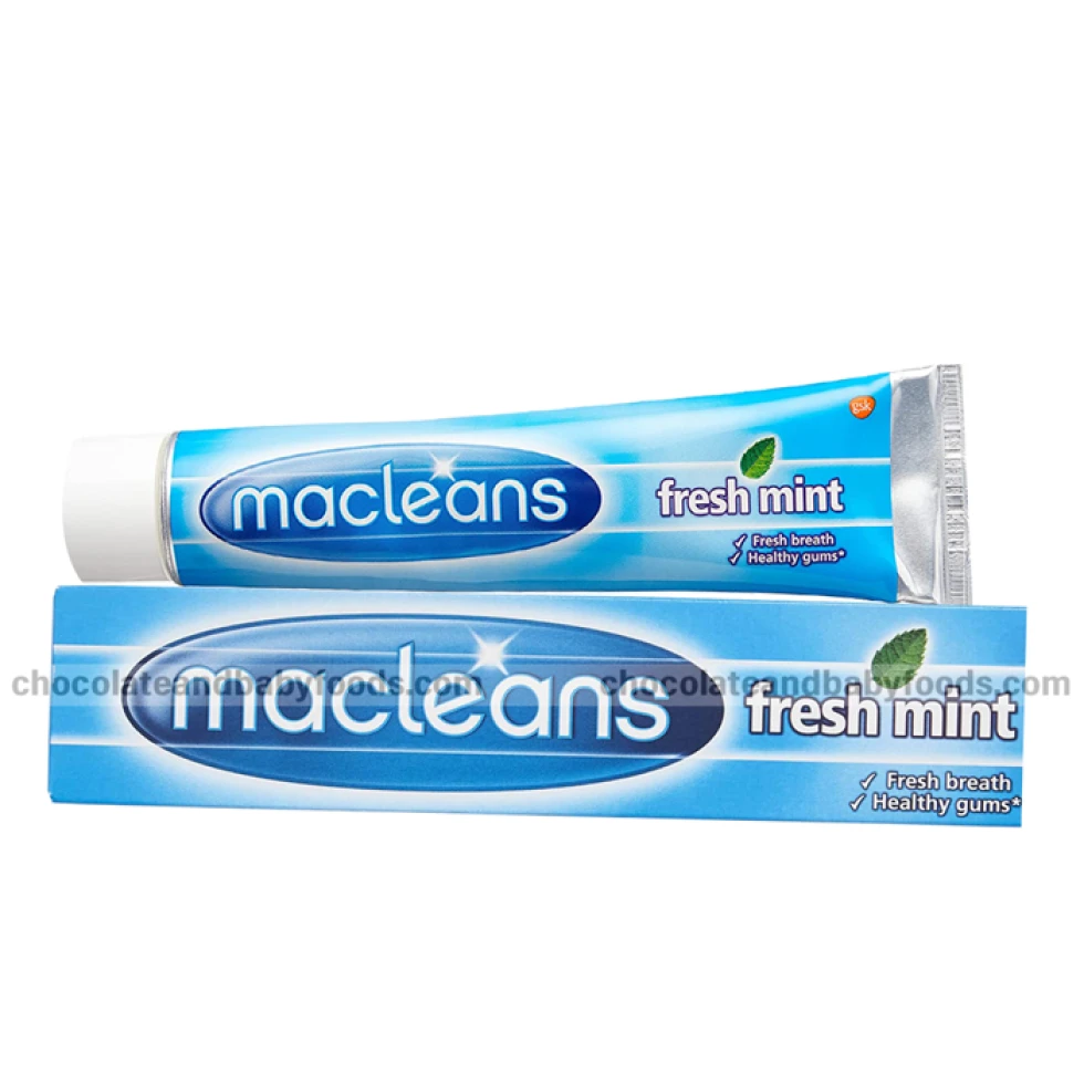 Macleans Fresh Mint Toothpaste 125ml - chocolateandbabyfoods.com