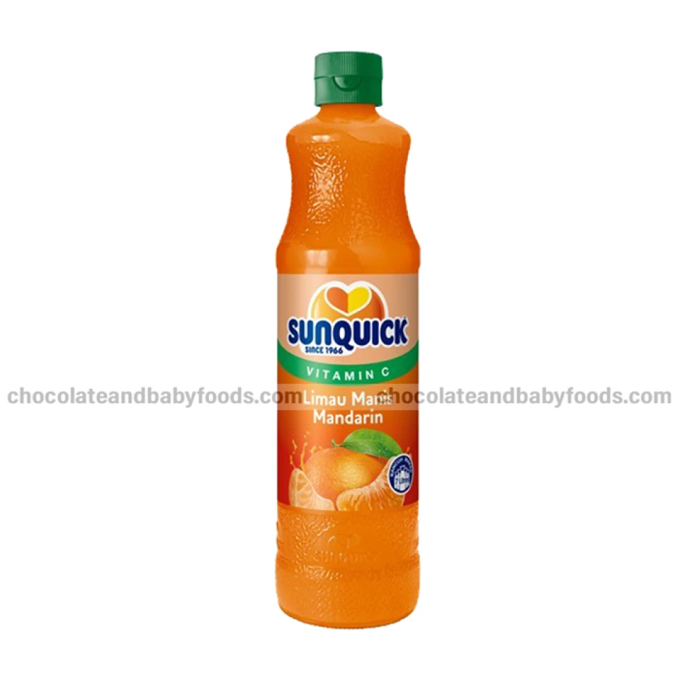 Sunquick Mandarin Fruit Concentrate 700ml - chocolateandbabyfoods.com