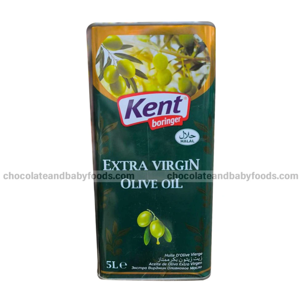 Kent Boringer Extra Virgin Olive Oil 5litre - chocolateandbabyfoods.com