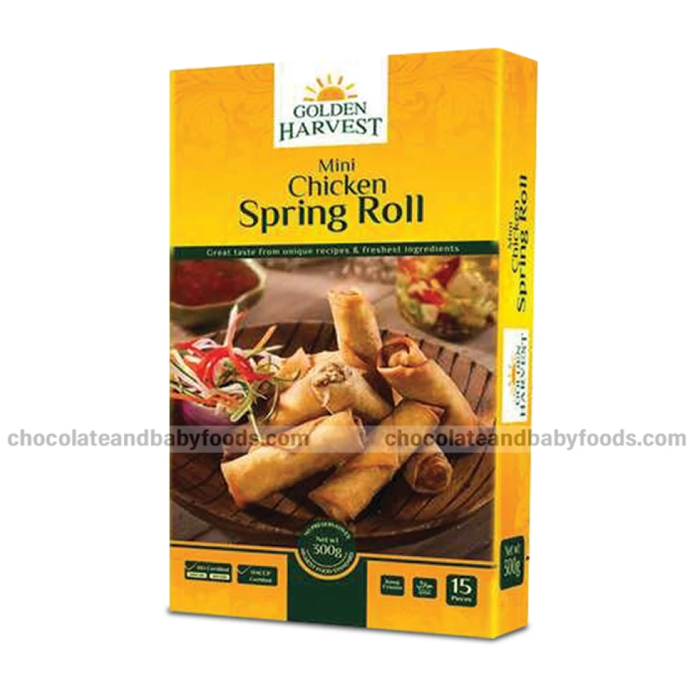 Golden Harvest Mini Chicken Spring Roll (15pcs) 300gm ...