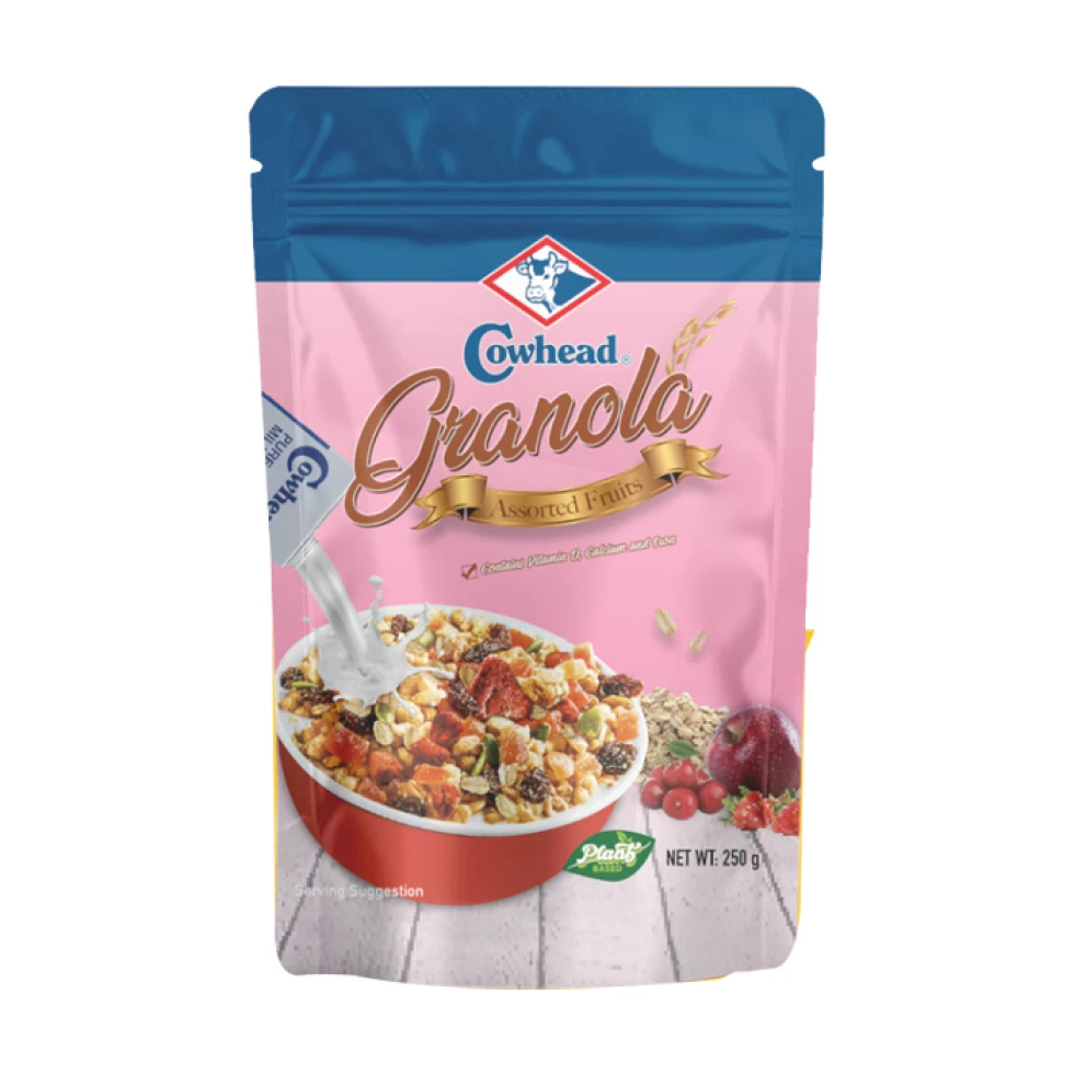 Cowhead Granola Assorted Fruits 250gm - chocolateandbabyfoods.com