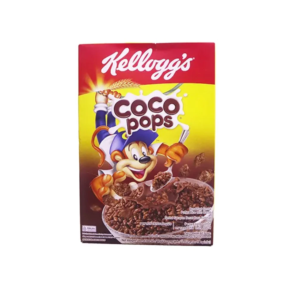 Kellogg's Coco Pops Cornflakes 350gm - chocolateandbabyfoods.com
