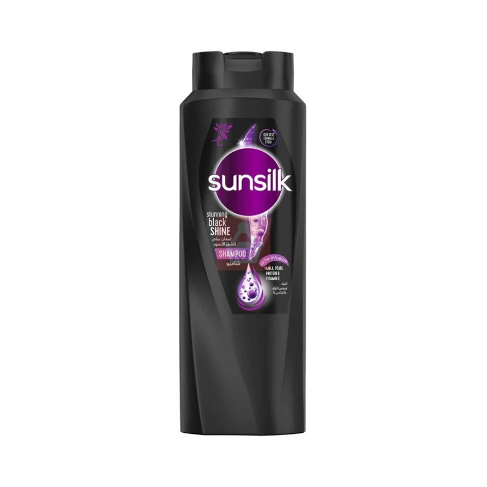 Sunsilk Black Shine Shampoo 700ml - chocolateandbabyfoods.com
